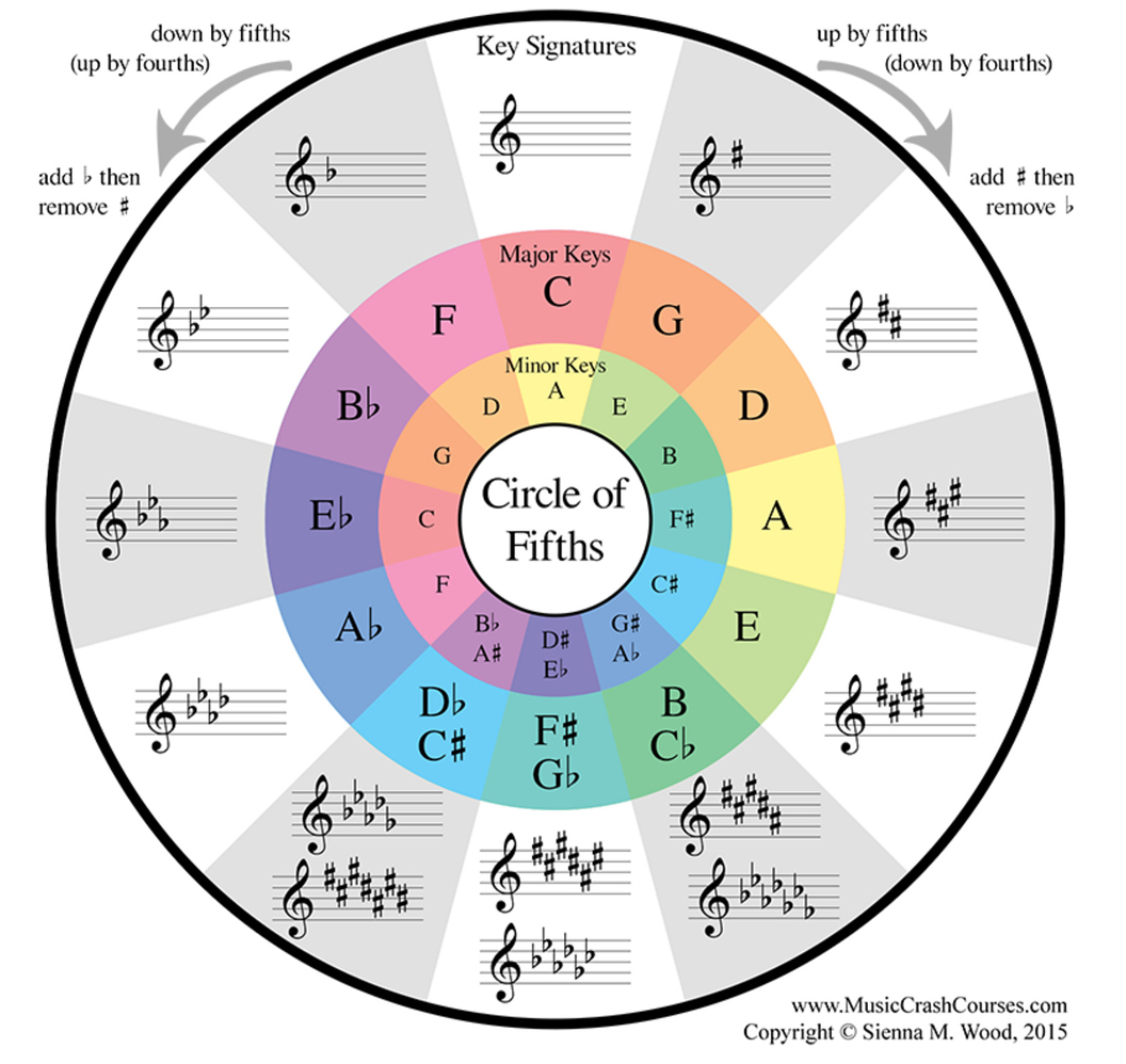 Circle Of Fifths Theory BassBuzz Forum