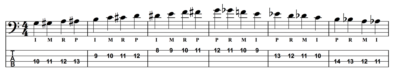 5 Levels of Bass Finger Exercise (Beginner to Advanced) - Technique ...