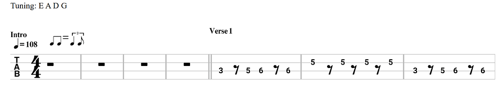 SOLVED Manually "converting" PDF tab to Guitar Pro Tab. (Strange Games ...