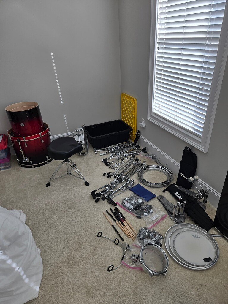 Help! I need to set up a drum set! - Lounge - BassBuzz Forum
