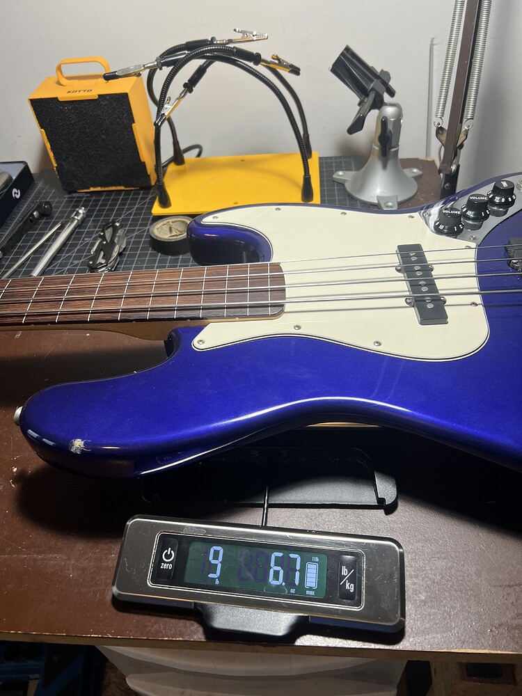 How Much Your Bass Weighs? - Gear - BassBuzz Forum