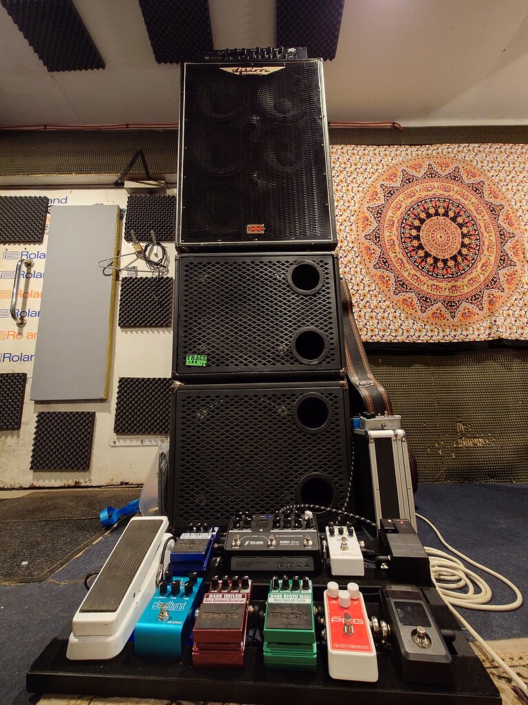 Hi, my bass rig - Gear - BassBuzz Forum