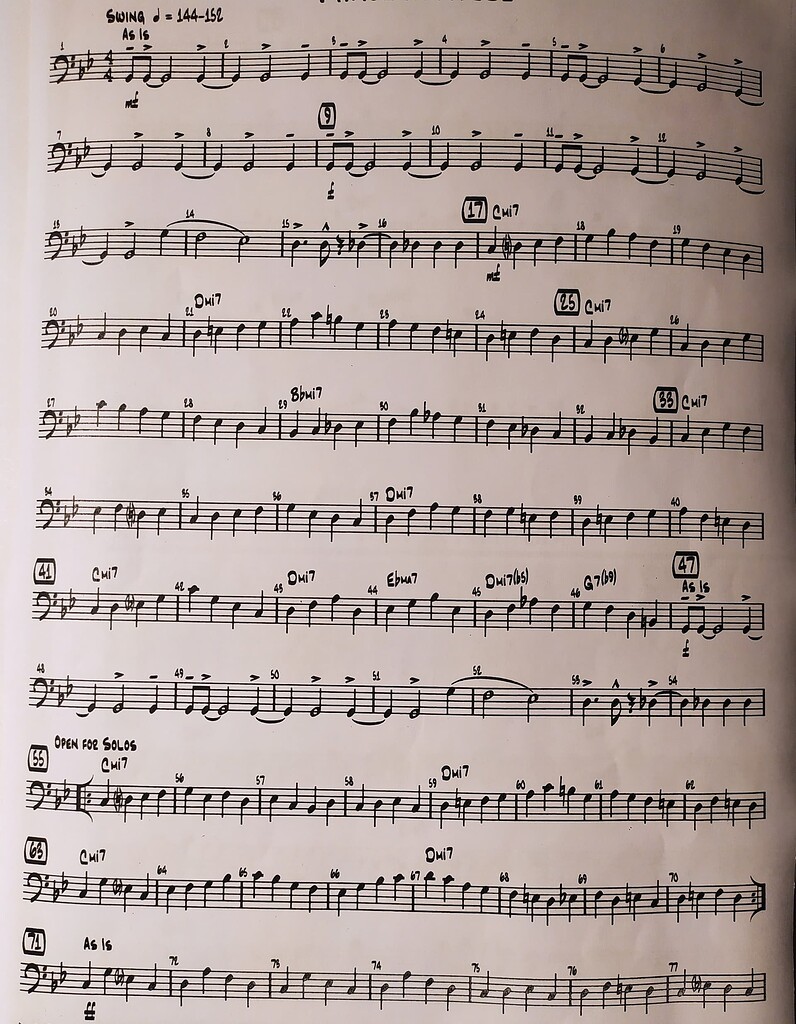 Sight reading / walking bass - Theory - BassBuzz Forum